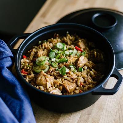 One Pot Chinese Chicken and Rice (Easy) | Ad-free Recipes
